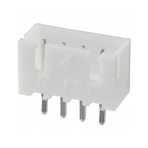 Buy XH 2.5mm 4pin Wafer Male Connector DIP Straight | EVELTA