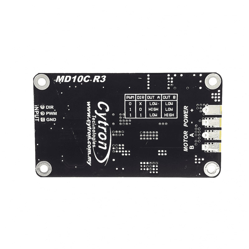 Buy MD10C 10Amp 5V-30V DC Motor Driver | Cytron | Evelta