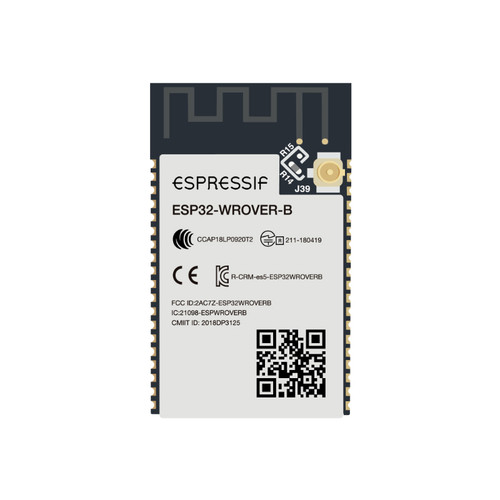 Esp32 Devkitc Vie Espressif Esp32 Wrover Ie Dev Board Evelta