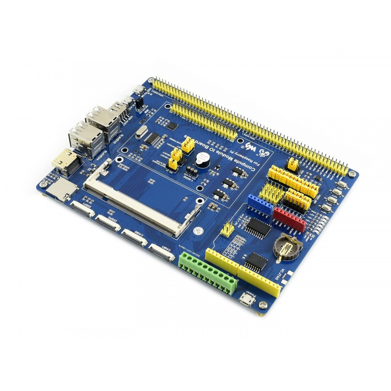 Buy Waveshare Compute Module IO Board Plus (Rpi CM3,CM3L) | Evelta