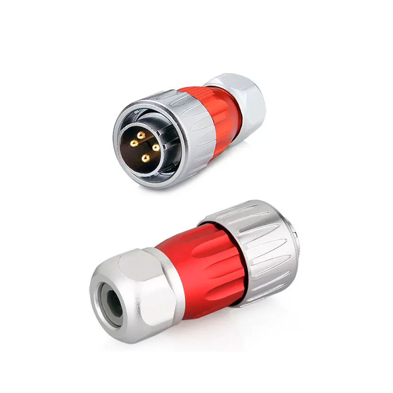 DH-20-C04PE-03-001 - Linko Electric | DH-20 20A 4Pin Male IP67 Metal ...