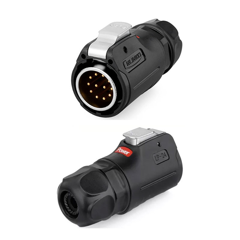LP-24-C12PE-01-001 - Linko Electric | LP24 10A 12Pin Male Plug IP67 ...