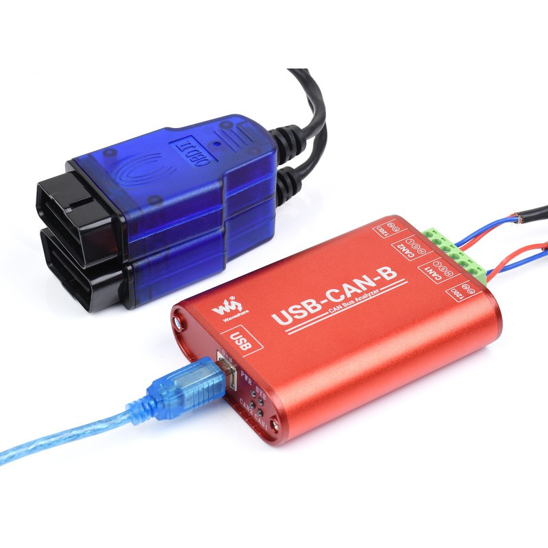 Buy Waveshare USB to CAN Adapter, Dual-Channel CAN Analyzer | Evelta