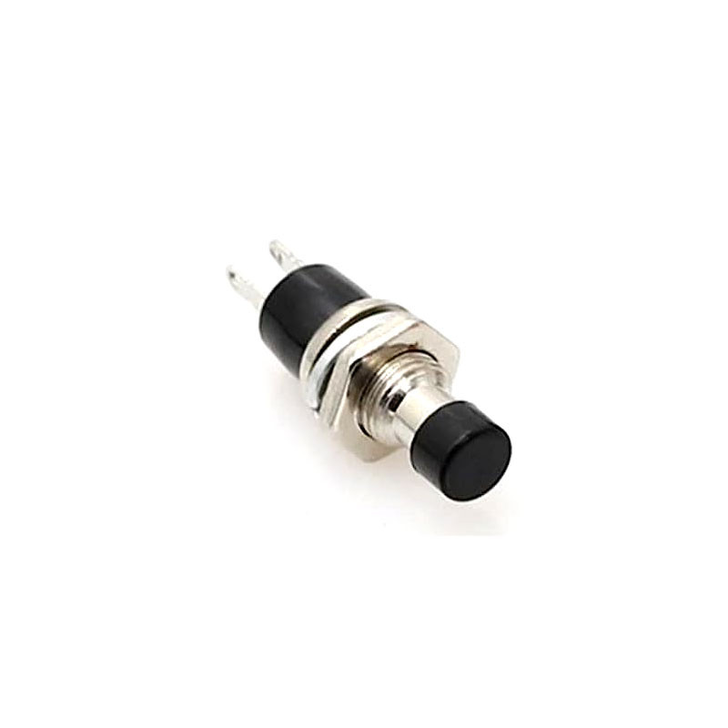Buy Lockless Mini Push Button Switch Online | PBS-105-BK - Daier | Evelta