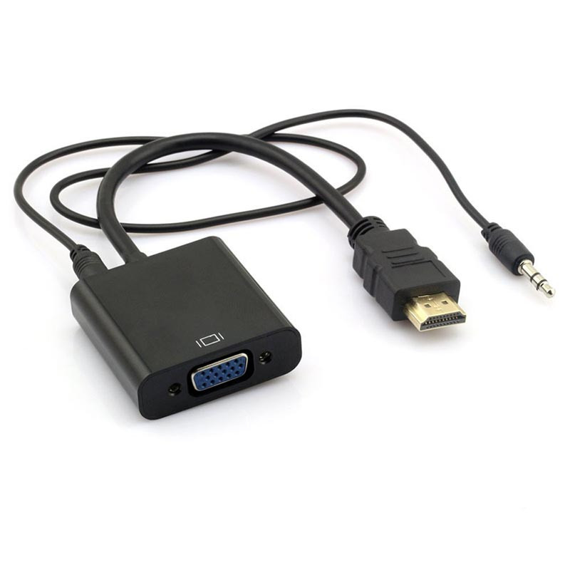 Buy HDMI to VGA Video Converter with Audio Interface - High-Resolution ...