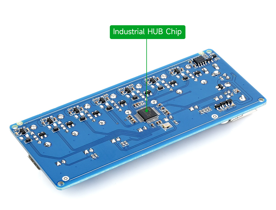 Buy Waveshare Industrial Grade USB HUB, 7x USB 2.0 Ports | Evelta Buy Waveshare Industrial Grade USB HUB, 7x USB 2.0 Ports | Evelta