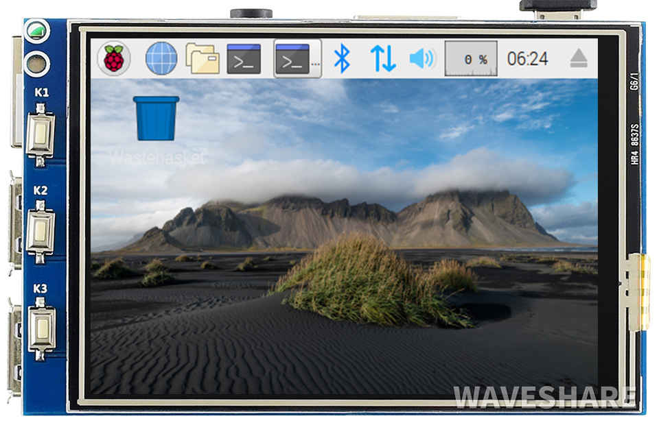 3.2inch Resistive Touch Display (C) for Raspberry Pi