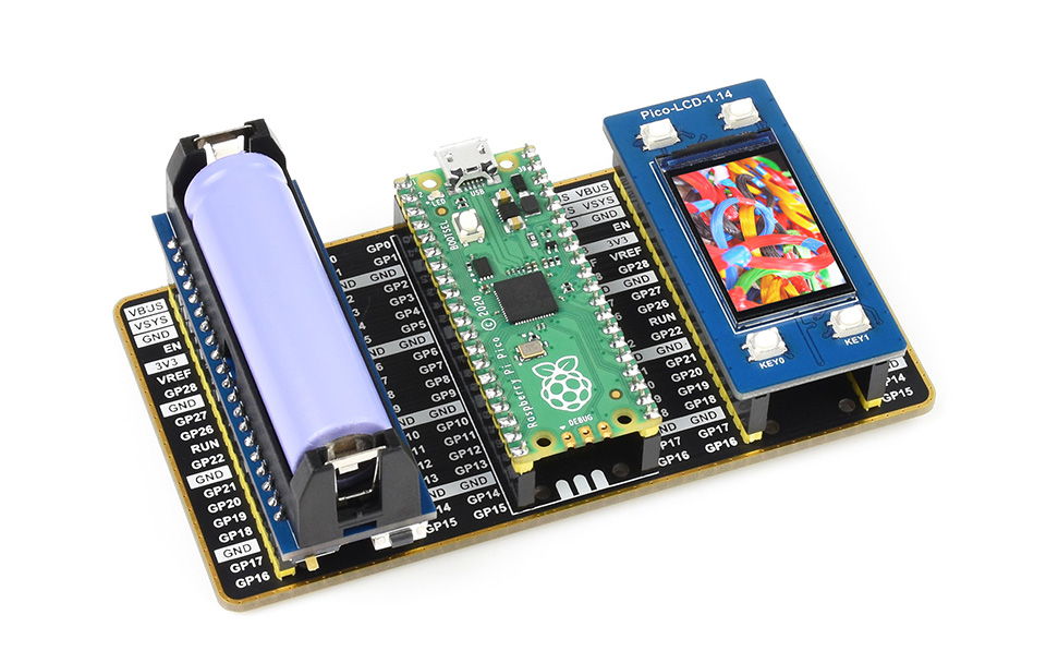 Dual GPIO Expander for Raspberry Pi Pico Dual GPIO Expander for Raspberry Pi Pico