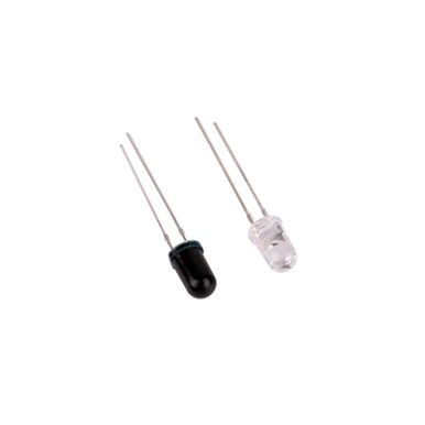 5 mm IR LED Pair (Transmitter and Receiver) | Evelta