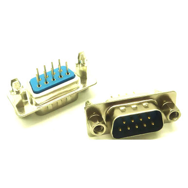 DS1034-09MUNSi44 - CONNFLY | 9Pin Male DB9 D-Sub Connector Straight ...