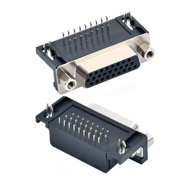 DS1038-26FBNSIA74-0CC - CONNFLY | 26Pin Female DB26 HD D-Sub Connector ...