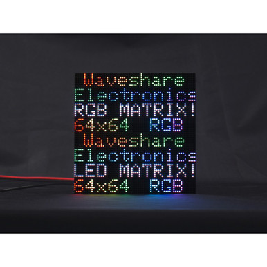 RGB LED Matrix Panel 64x64 Pixels Adjustable Brightness | Evelta