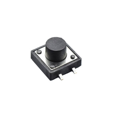 Buy 4 pin Round Button Tactile Switch | TS125TP - SHOU HAN | Evelta