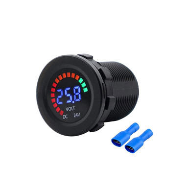 Buy Automotive Voltage Meter with LED Display 0-24V