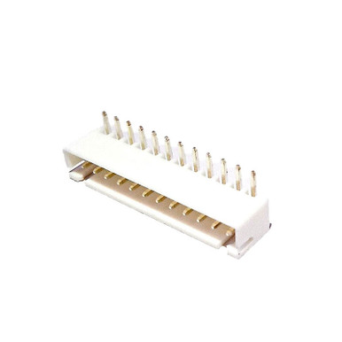 Buy 12-Position Shrouded Header Male Plug 2.5mm Pitch Right Angle | EVELTA