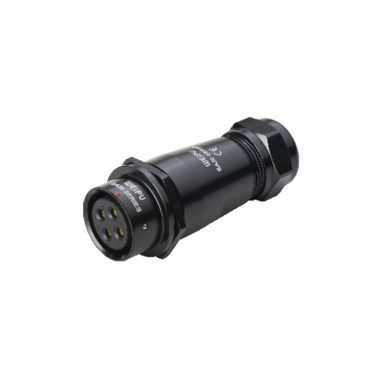 Buy SA20 Green 2 Pin Female IP67 Waterproof Cable Connector Rear Nut ...