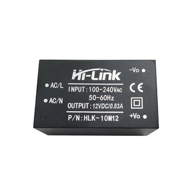 Buy HLK-10M12 - Hi-Link | 12V 10W AC-DC Step Down Mini Power Module ...