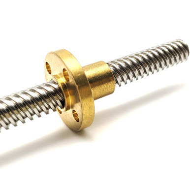 Buy T8 Screw Rod with Nuts | 200-500mm | 3D Printer Z Axis CNC Lead Screw