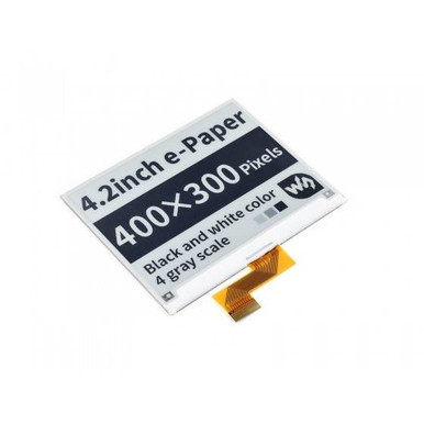 4.2-Inch E-Ink Display – 400x300 Resolution | Raw E-Paper Module | Evelta