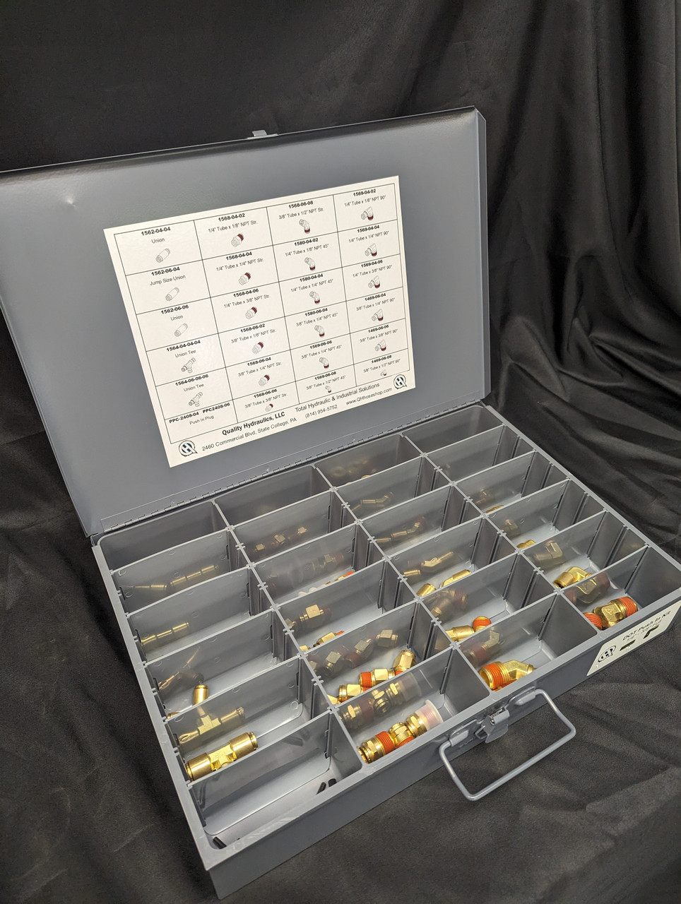DOT Push-In Master Kit 1/4x1/2