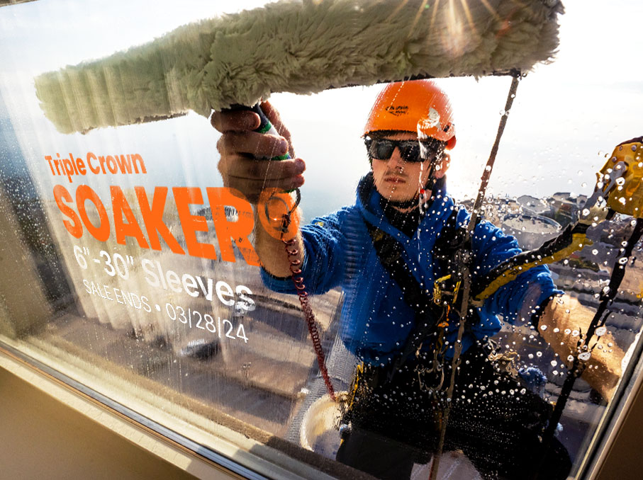 Low Rise Industrial Window Cleaning Tools