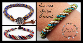 Russian Spiral Bracelet INSTANT DOWNLOAD Pattern - Off the Beaded Path