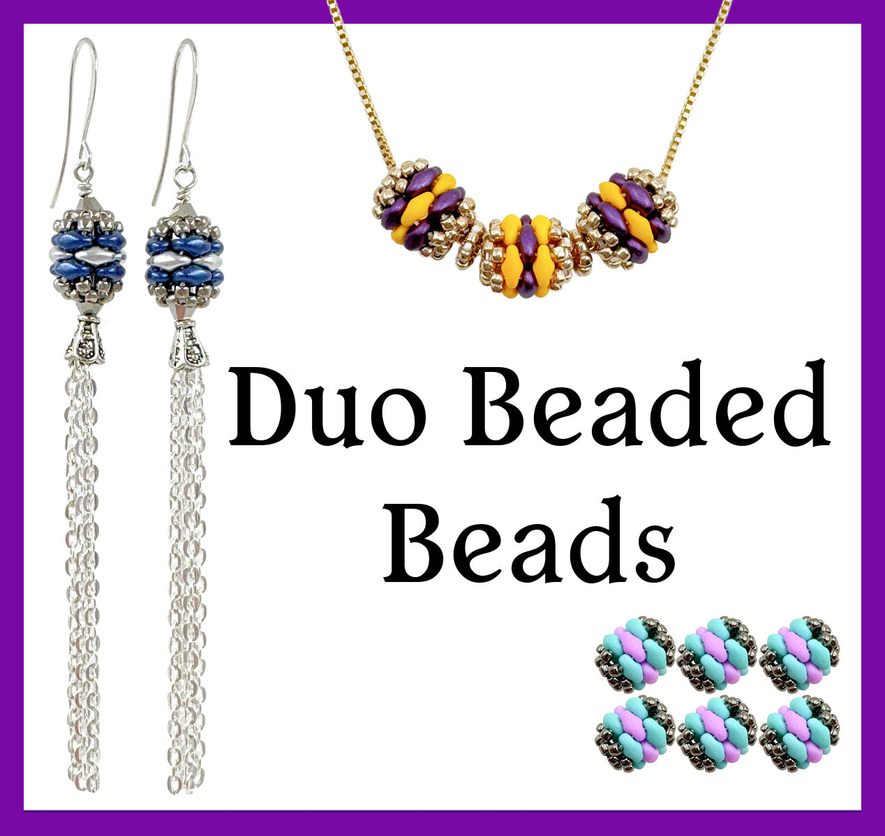 Superduo Beaded Beads - Off the Beaded Path