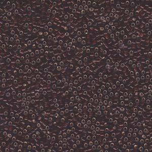 11/0 Silver Lined Dark Root beer Delica (DB1684) 7.2g - Off the Beaded Path