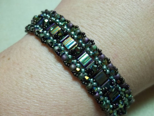 Crossing Paths Bracelet Tutorial - INSTANT DOWNLOAD - Off the Beaded Path