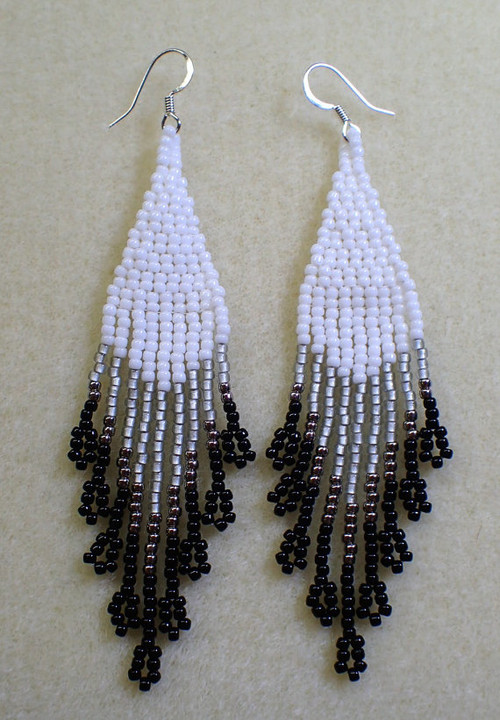 Long Fringe Earrings INSTANT DOWNLOAD Tutorial - Off the Beaded Path