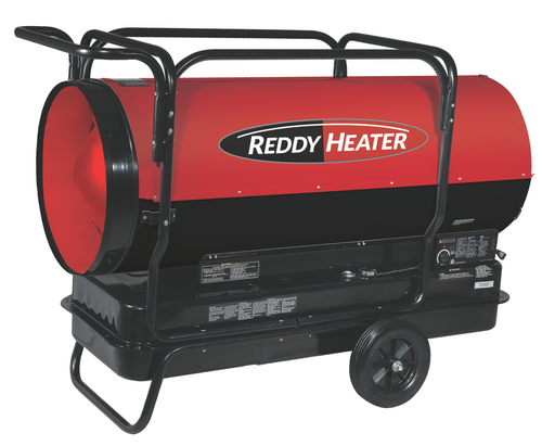 Reddy Heater 650,000 BTU Forced Air Kerosene Heater, 13,500 sq ft ...