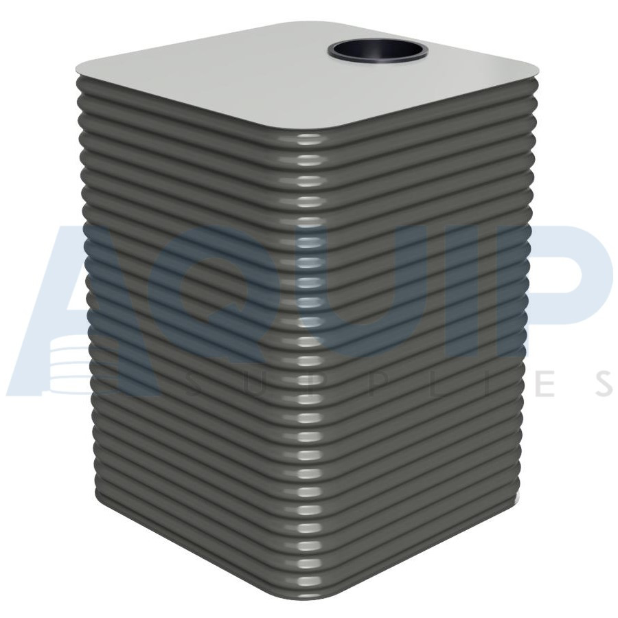 650L Steel Square Tank UXSQ1000-725 - Aquip Supplies | Water Tanks & Pumps
