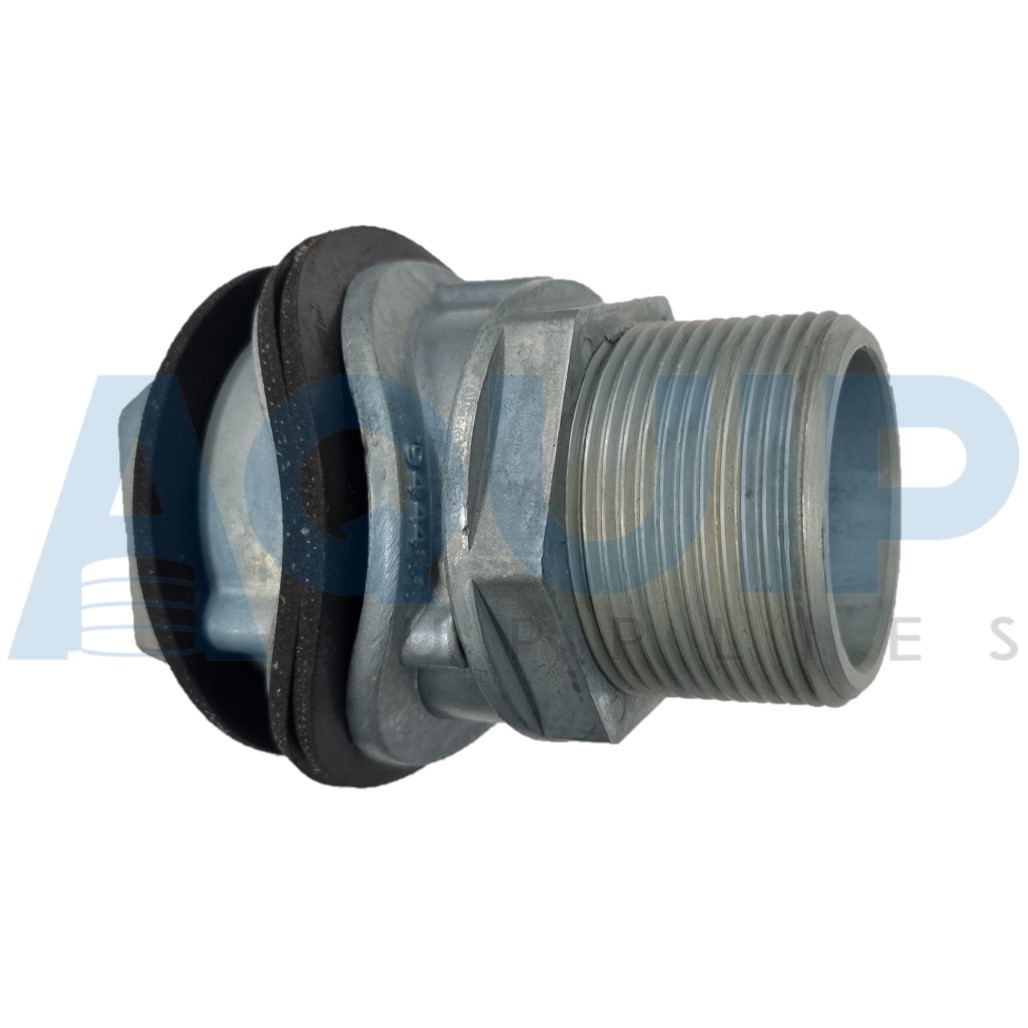 40mm Zinc Alloy Outlet for Corrugated Tank