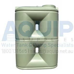 1,500L Poly Slimline Tank FW15SL - Aquip Supplies | Water Tanks & Pumps