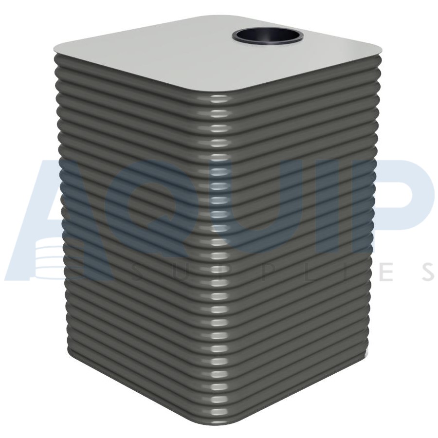 900L Steel Square Tank UXSQ1300-580 - Aquip Supplies | Water Tanks & Pumps