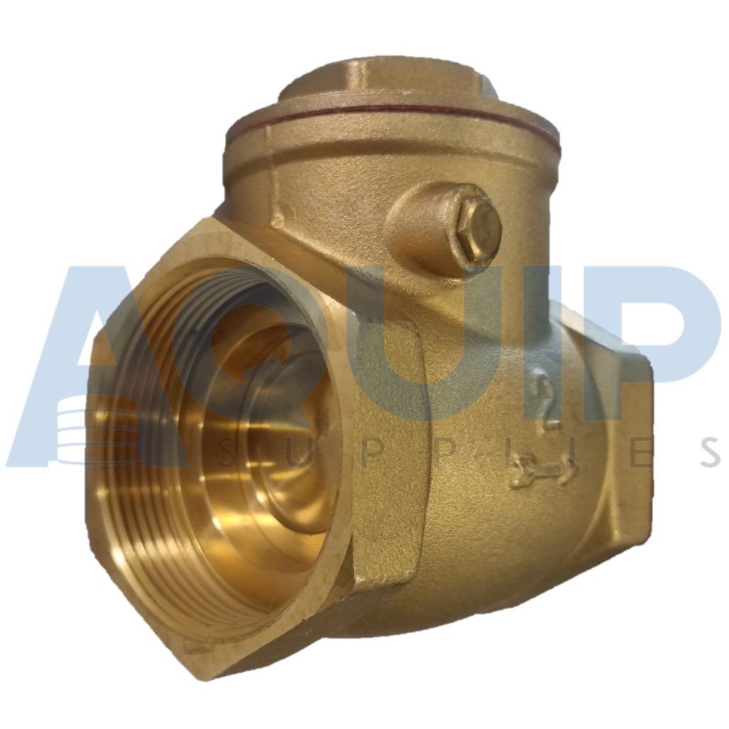 50mm Brass Swing Check Valve / Non Return Valve
