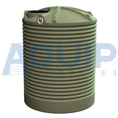 3,500L Poly Round Tank SP35RD - Aquip Supplies | Water Tanks & Pumps