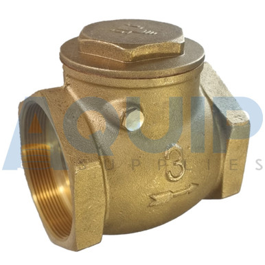80mm Brass Swing Check Valve / Non Return Valve