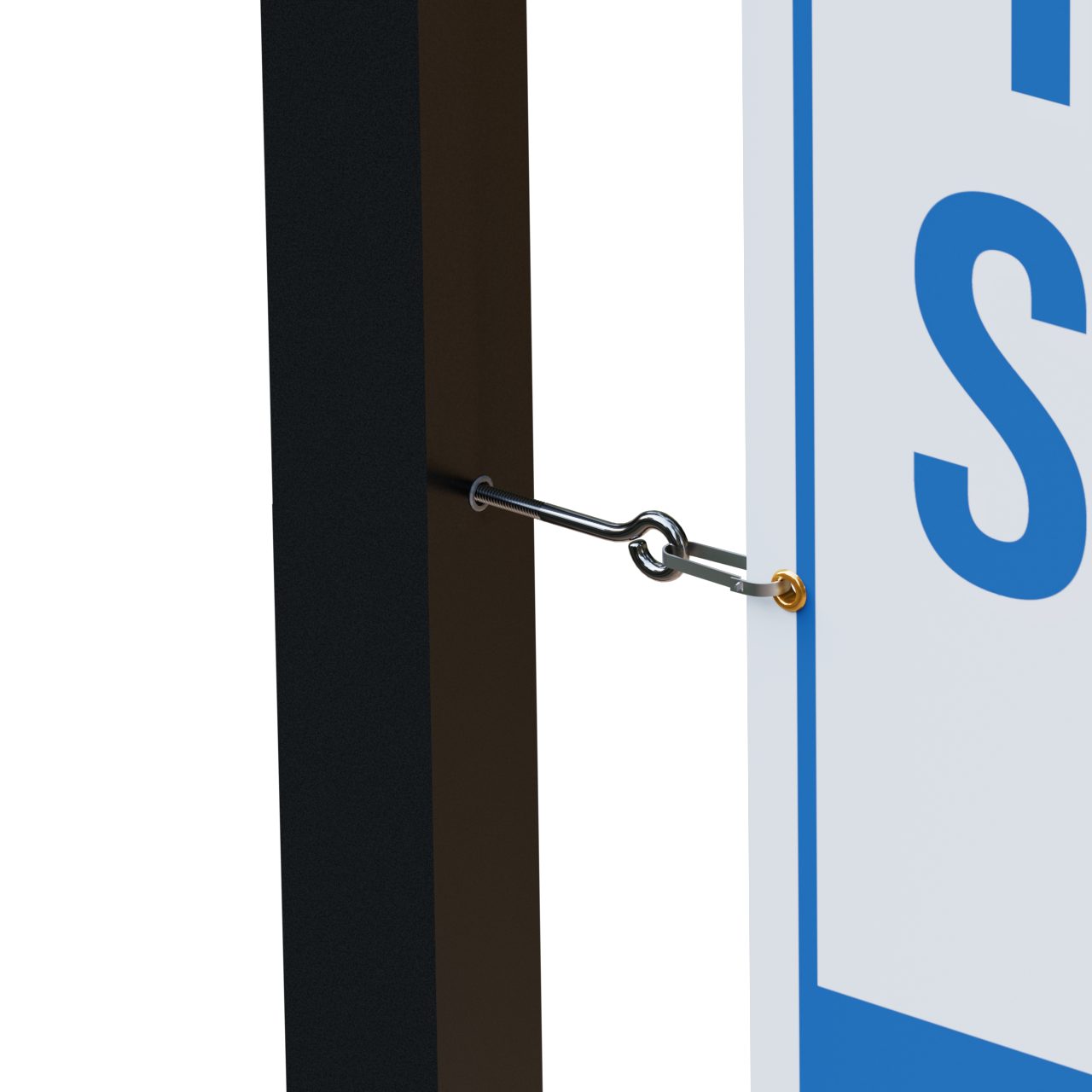 Aluminum Real Estate Post - 2pc Post - 4Ever Products