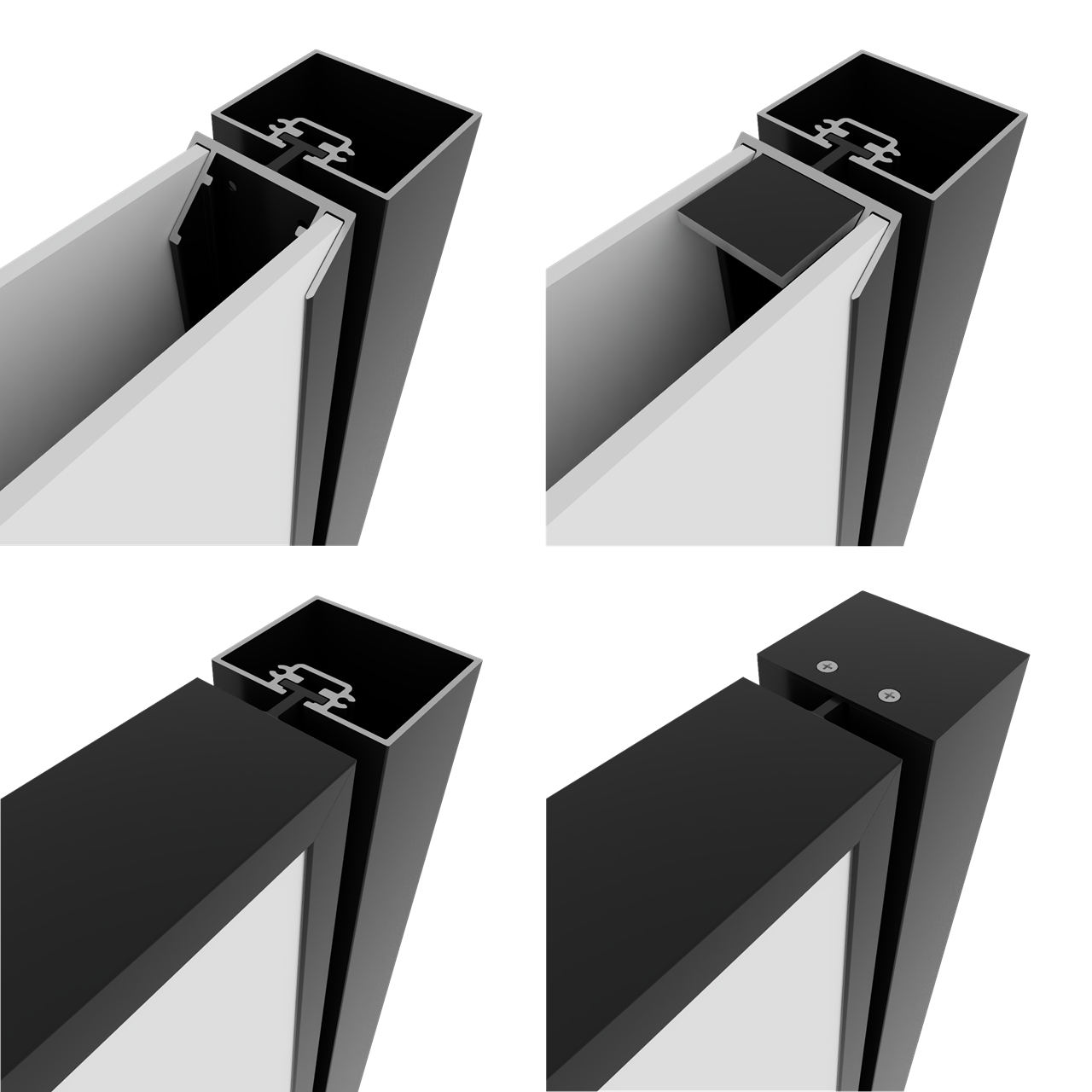 Double Panel Architectural Frame System - 4Ever Products