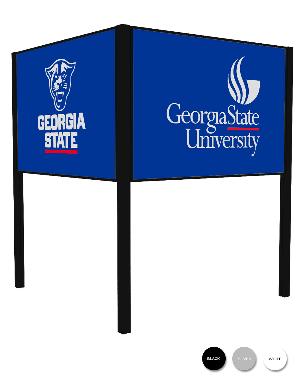 Double Panel Architectural Corner Frame System - 4Ever Products