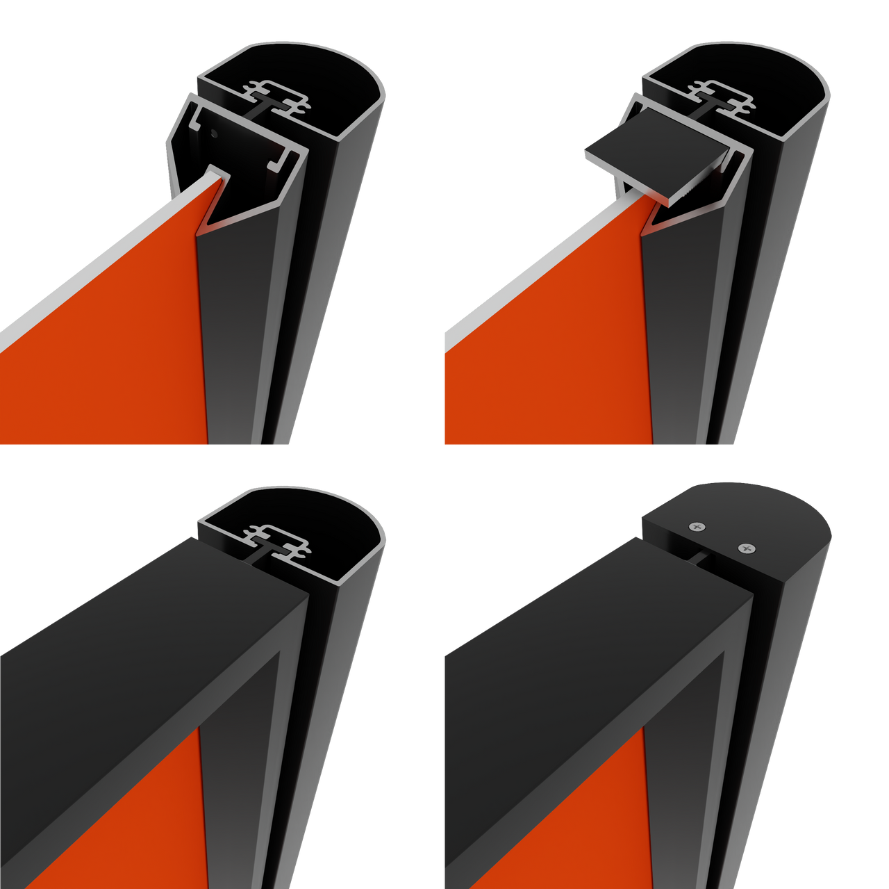 Single Panel Architectural Frame System