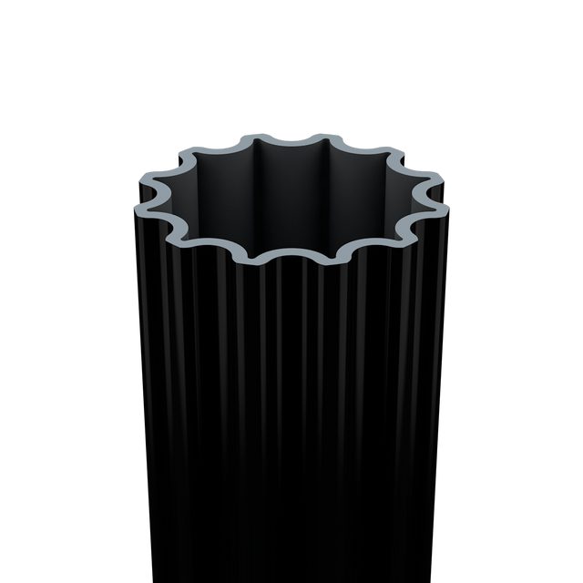 The 4" Fluted Informational Sign Post System - 4Ever Products