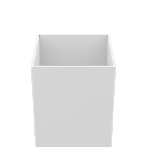 Ornamental Post - 4" x 4" Smooth Walled Square Post - White - 4Ever ...