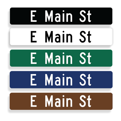Street Name Sign - 4Ever Products