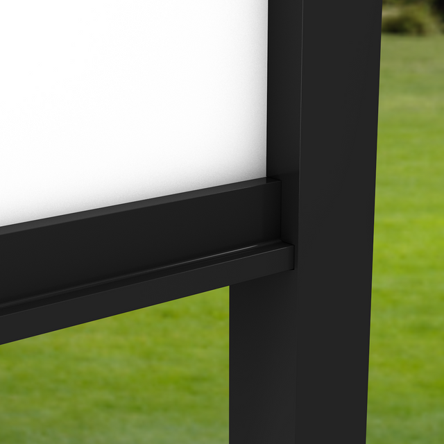 3" Aluminum Single Rail Frame - 4Ever Products