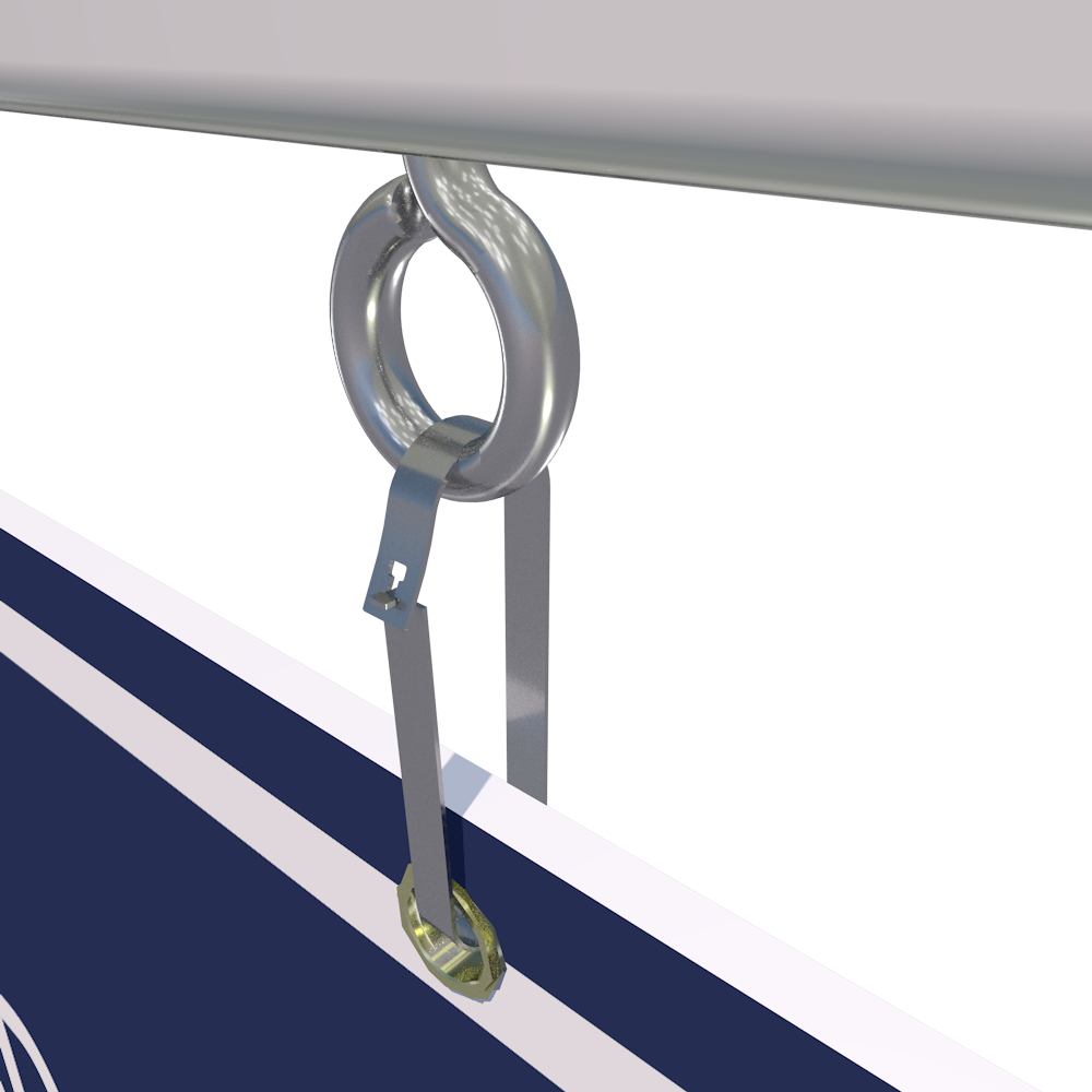 Set of Sign Clips (2) - Hanging Thin Style - 4Ever Products