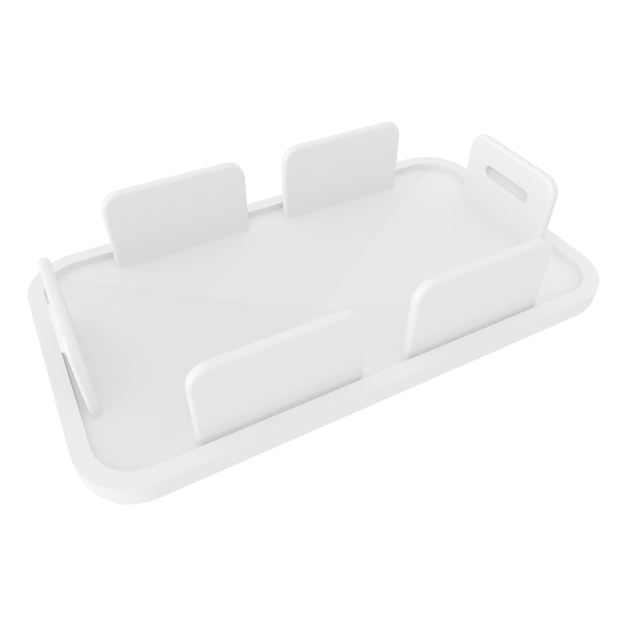 Real Estate Arm End Cap - Interior Fit (White) - 4Ever Products