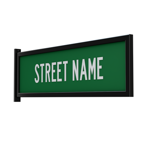 The Ornamental Street Sign Frame - Aluminum Standard - 4Ever Products