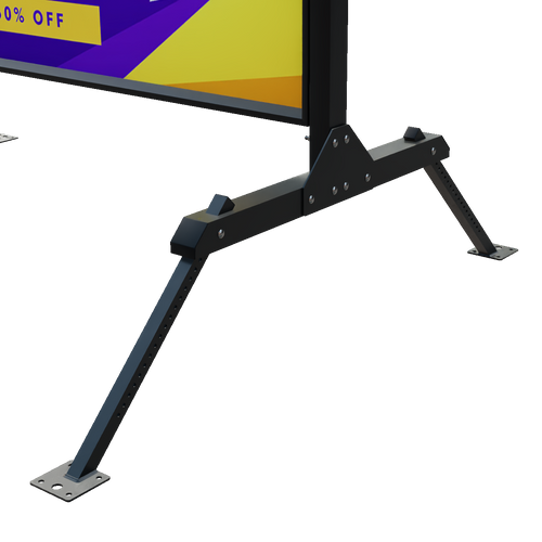Portable Roadside Sign Frame
